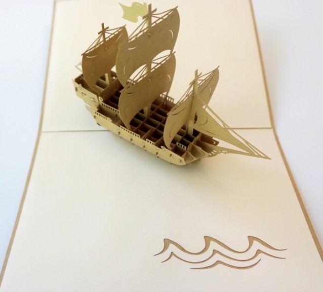 3D Laser Cut Pop Up Cards From Cards2Life – 2 Wired 2 Tired